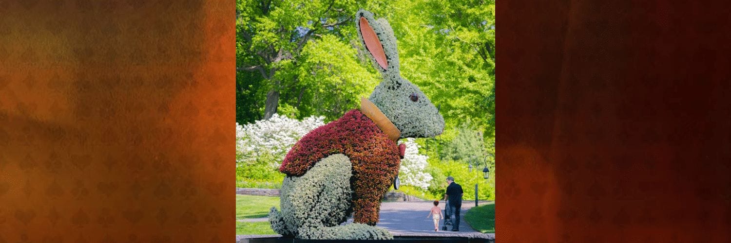 The Four Best Alice in Wonderland Themed Botanical Gardens | Frank Beddor
